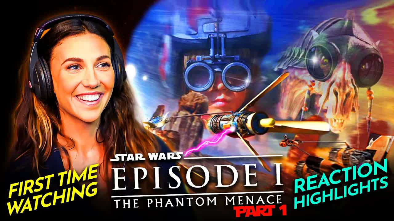 Coby embraces Star Wars The Phantom Menace (1999) movie reaction part 1 ...