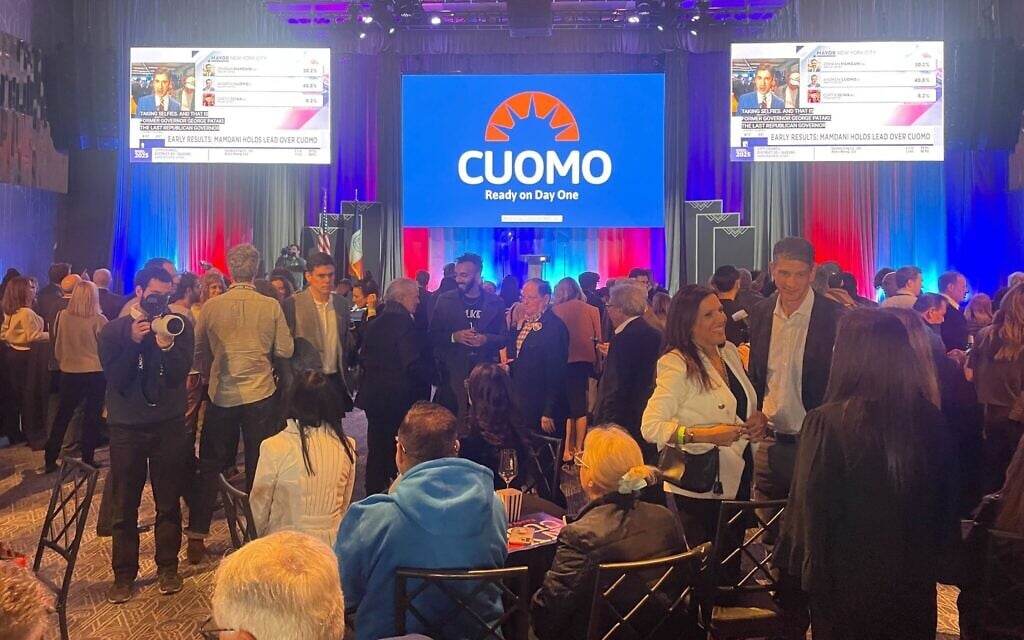 Mamdani holds wide lead over Cuomo in early vote count as polls close ...