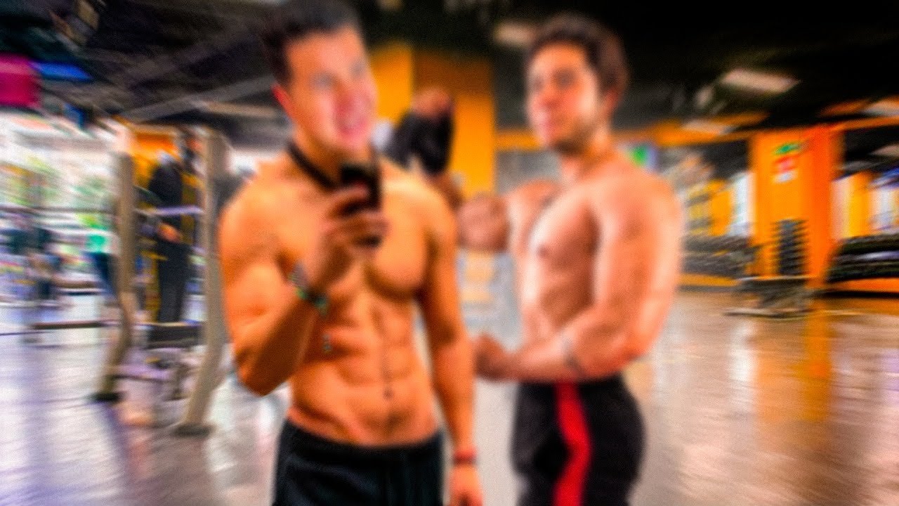 Me metí al GYM con @nonoscortes 😳💪🏽