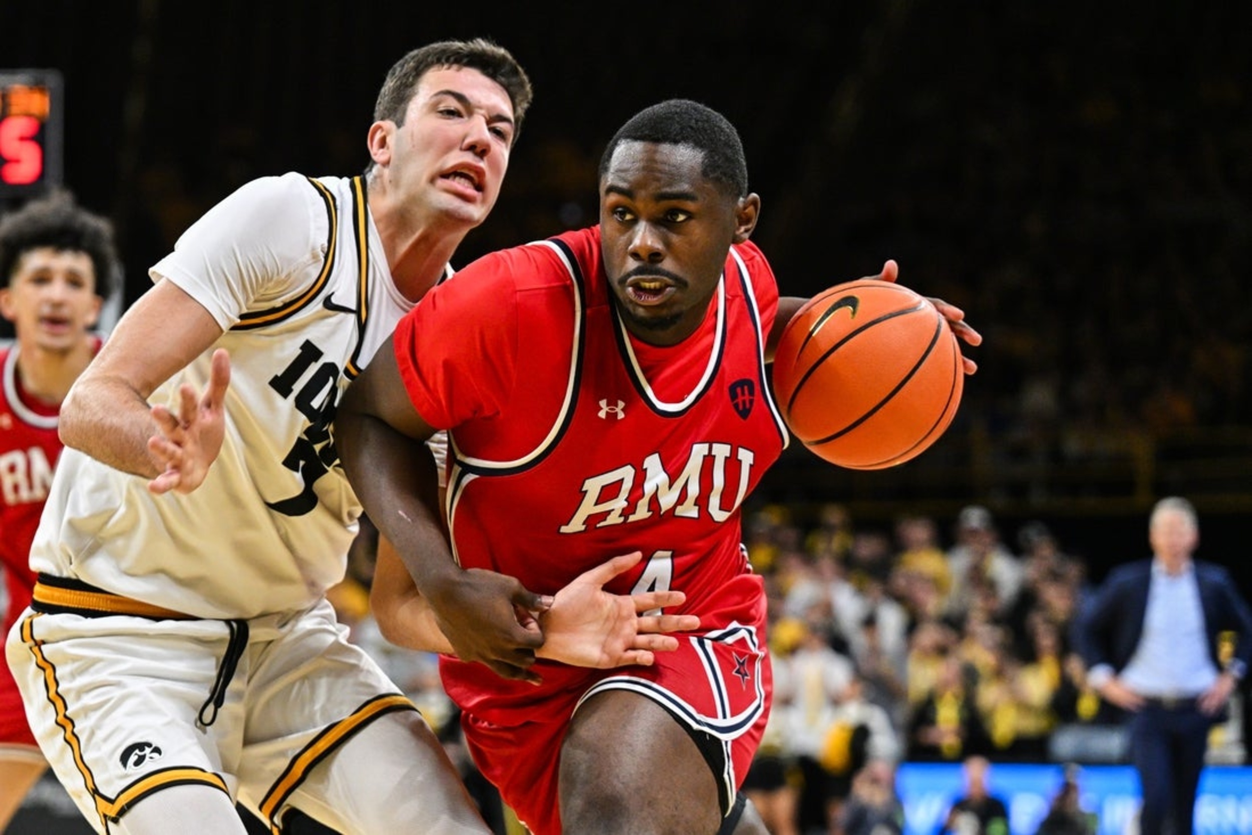 Drake transfers lead Iowa to rout of Robert Morris