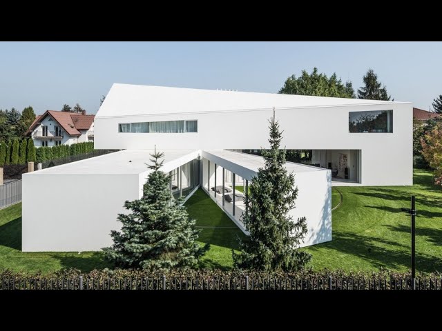 This modern house in Poland has a moving terrace