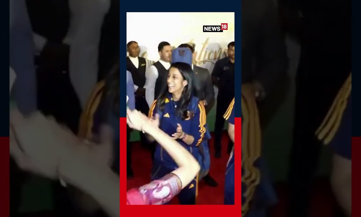 World Cup Winning Team India Players Break Into Dance As They Arrive In ...