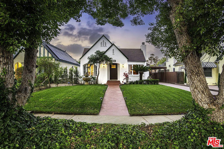 Storybook 1926 Cottage in North Hollywood, Arizona, Featuring Graceful ...