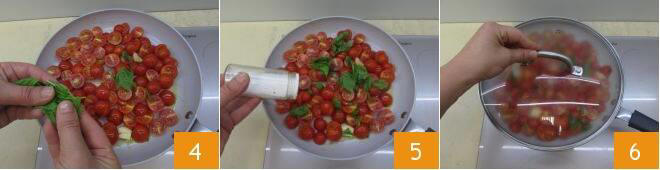 Monkfish with Fresh Tomato Sauce