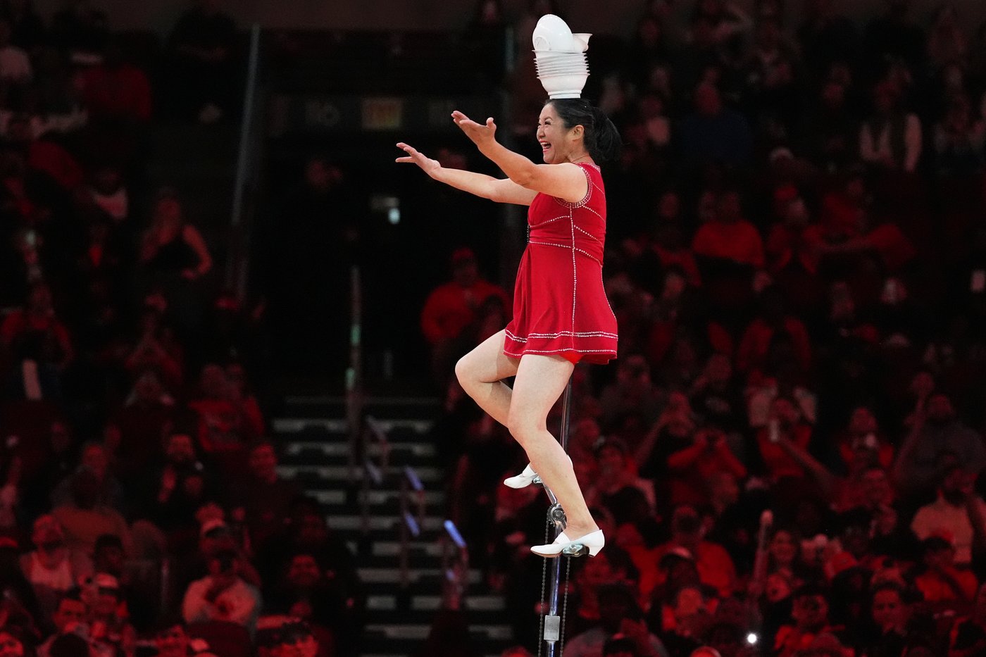Popular performer Red Panda makes NBA return, roughly 4 months after ...