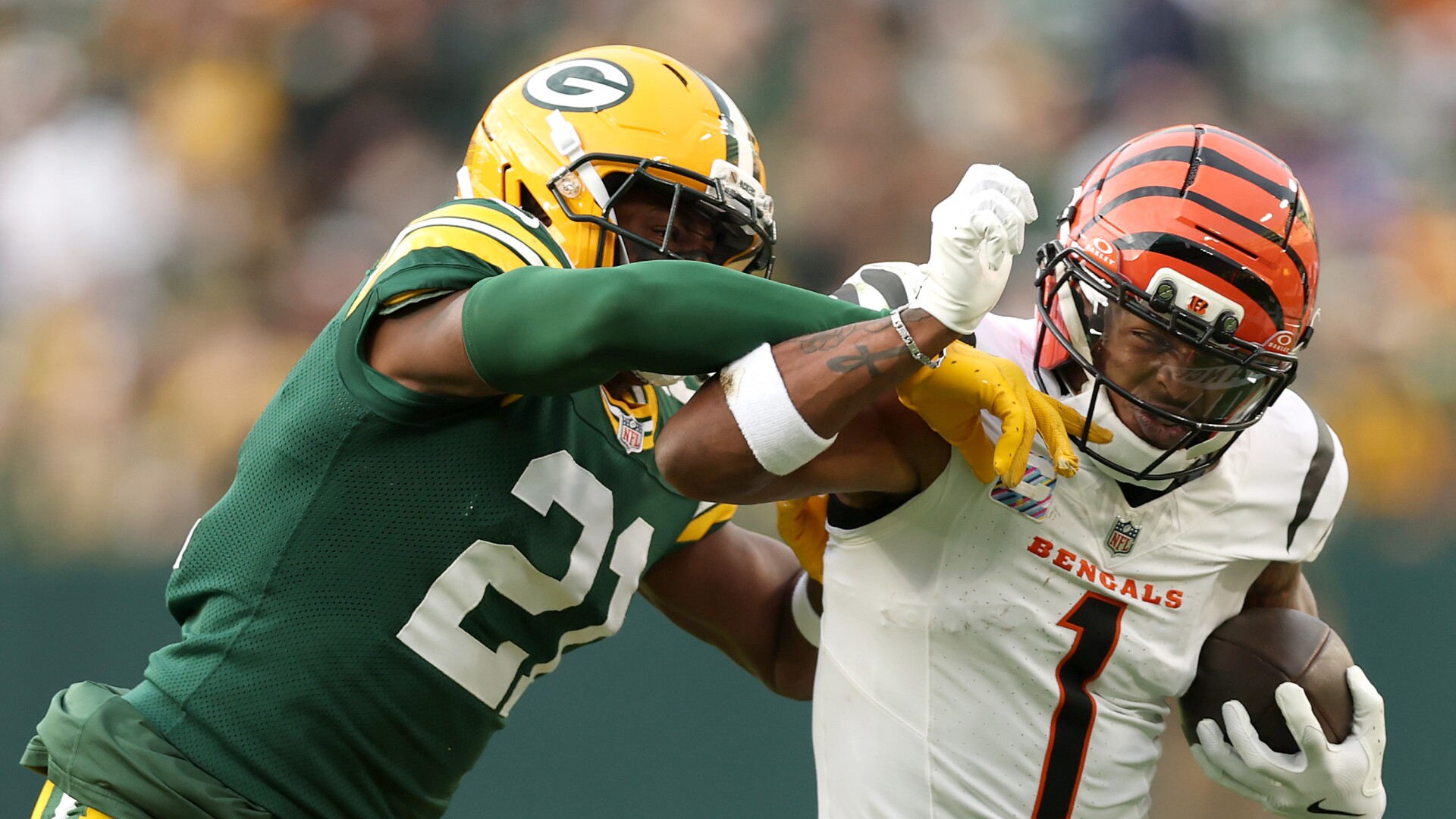 Report: With Nate Hobbs out multiple games, Packers have interest in ...