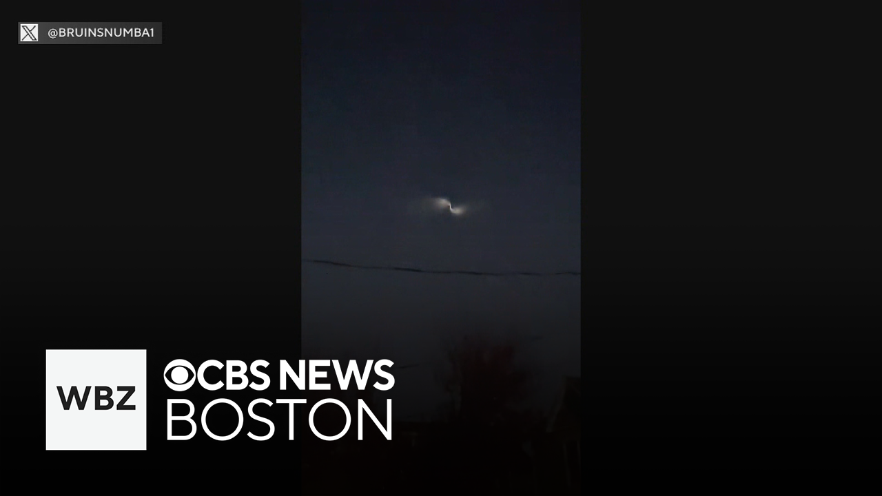 Strange sight spotted in sky over Massachusetts was a rocket