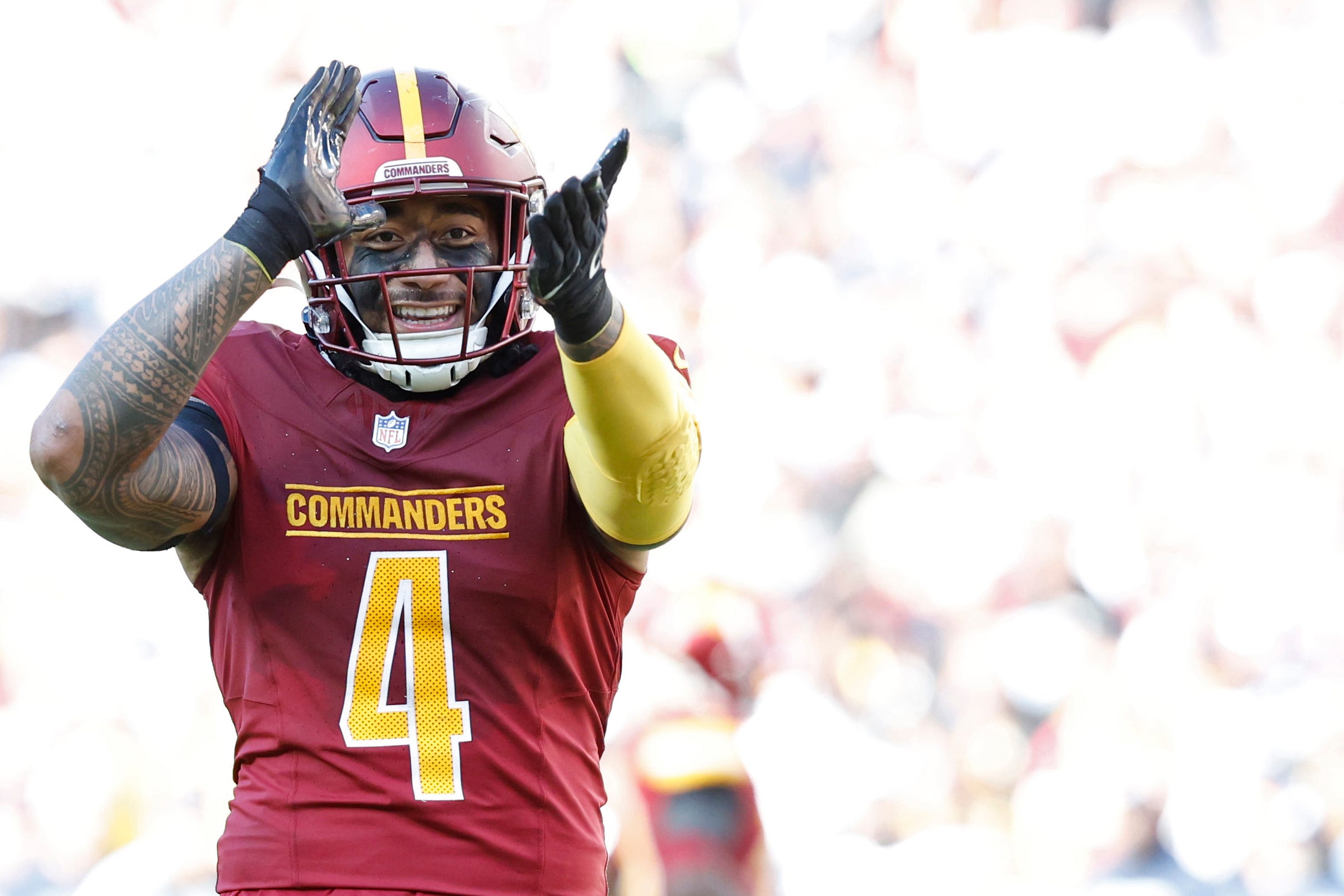 Good news for Frankie Luvu and the Commanders ahead of Week 10 vs. Lions