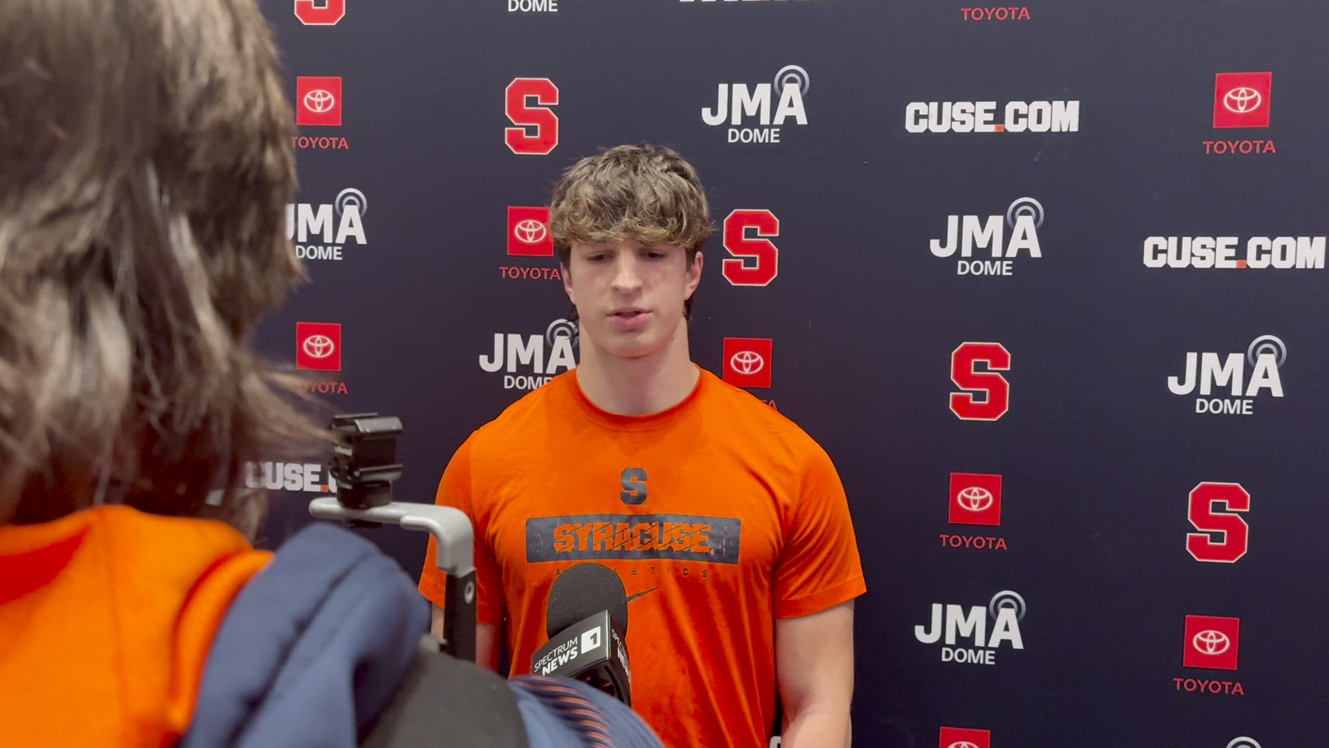 Syracuse QB Luke Carney discusses redshirting
