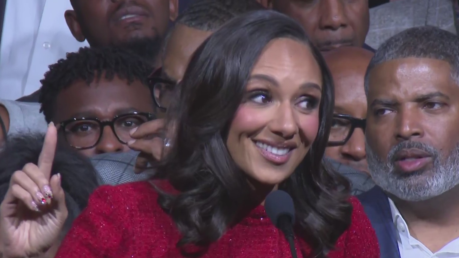 Mary Sheffield delivers victory speech after winning Detroit mayoral ...