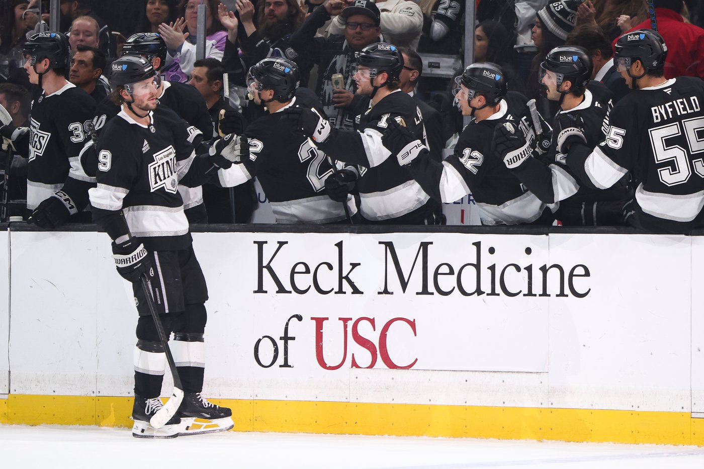 Kempe scores 200th NHL goal, Doughty sets Kings record in 3-0 win over Jets