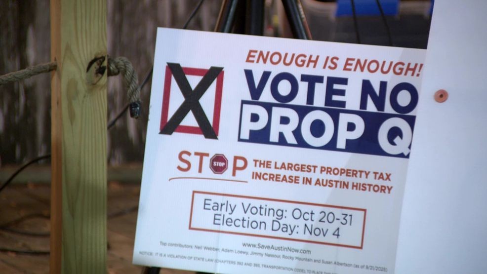 Prop Q fails: Austin voters reject 20% property tax increase