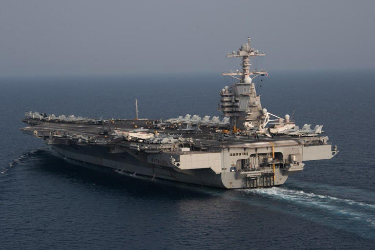 Venezuela reacts as US aircraft carrier nears coast