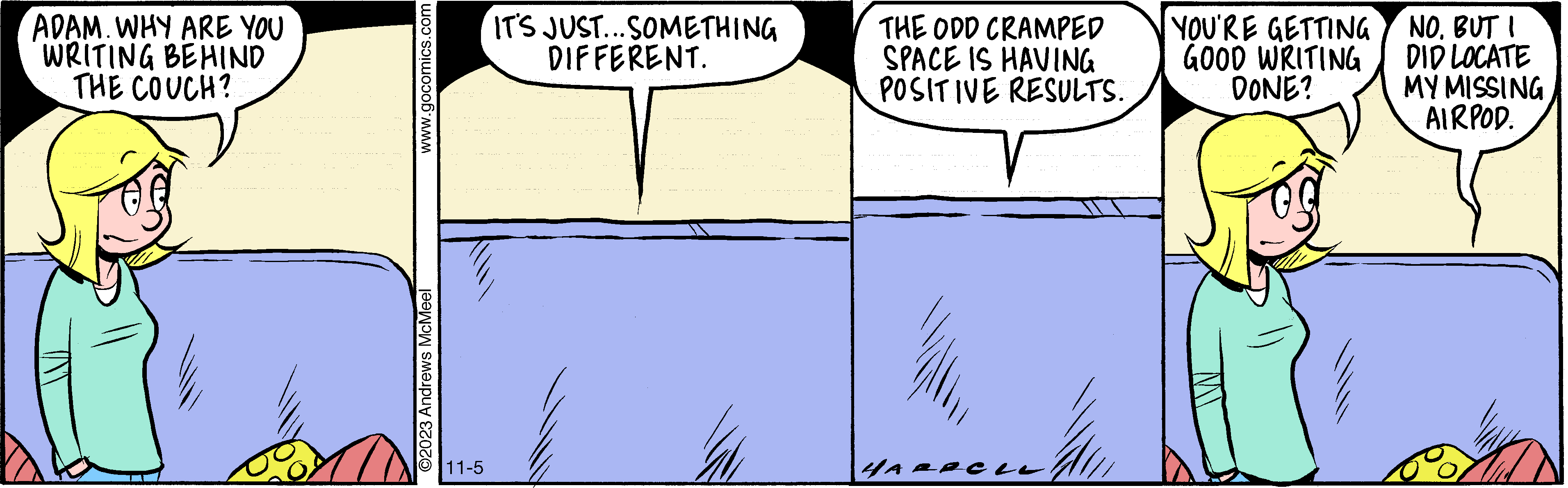 Adam@home by Rob Harrell