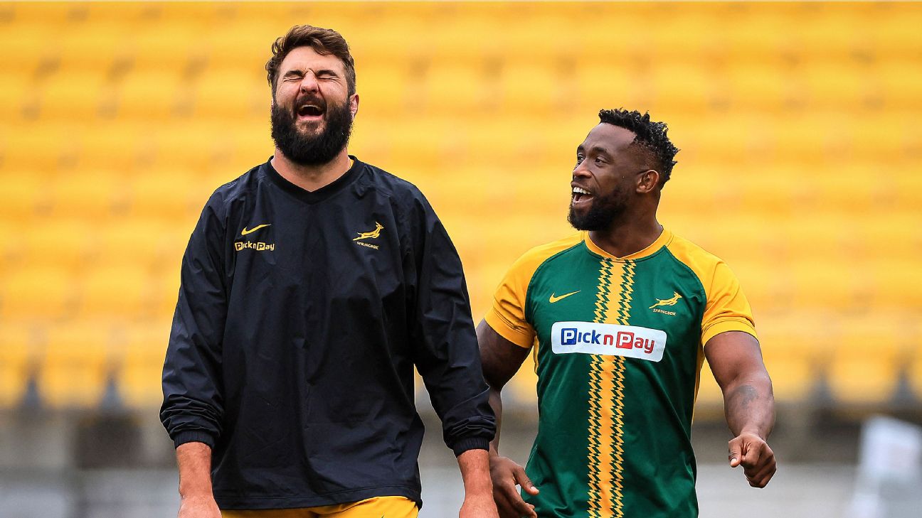 France vs South Africa - Lood de Jager says Springboks forwards will ...