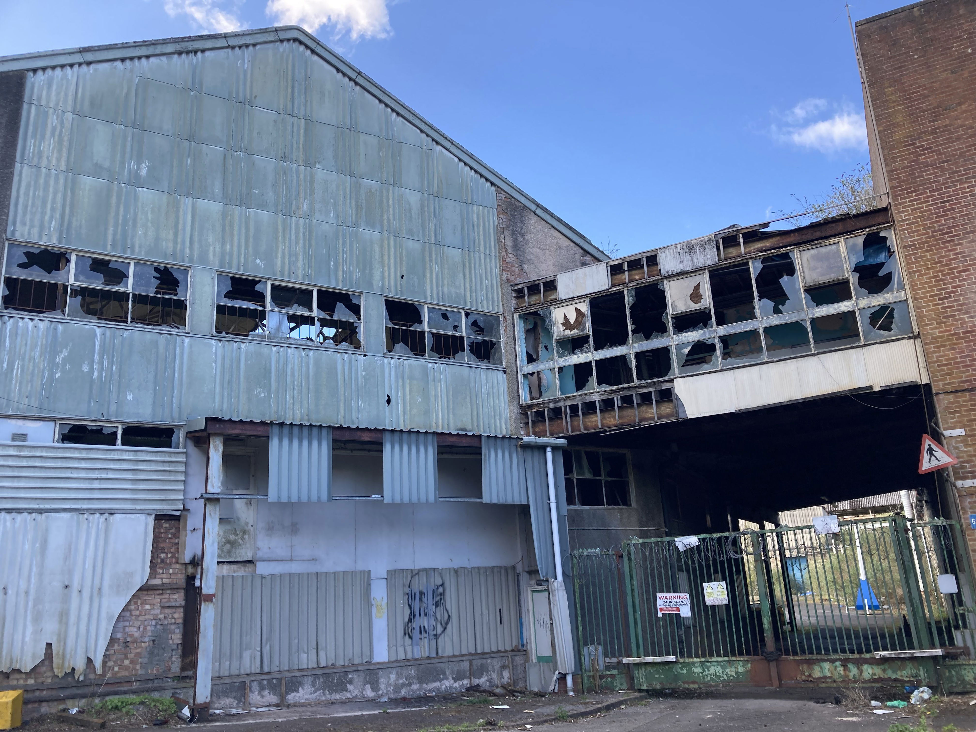 Warning issued to trespassers and vandals at derelict Rochdale asbestos ...