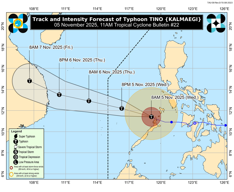 Vietnam braces for Typhoon Kalmaegi after devastating storm kills 114