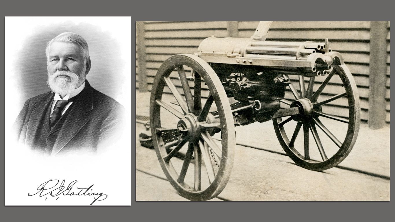 Old News: Indy inventor patents namesake weapon amid war