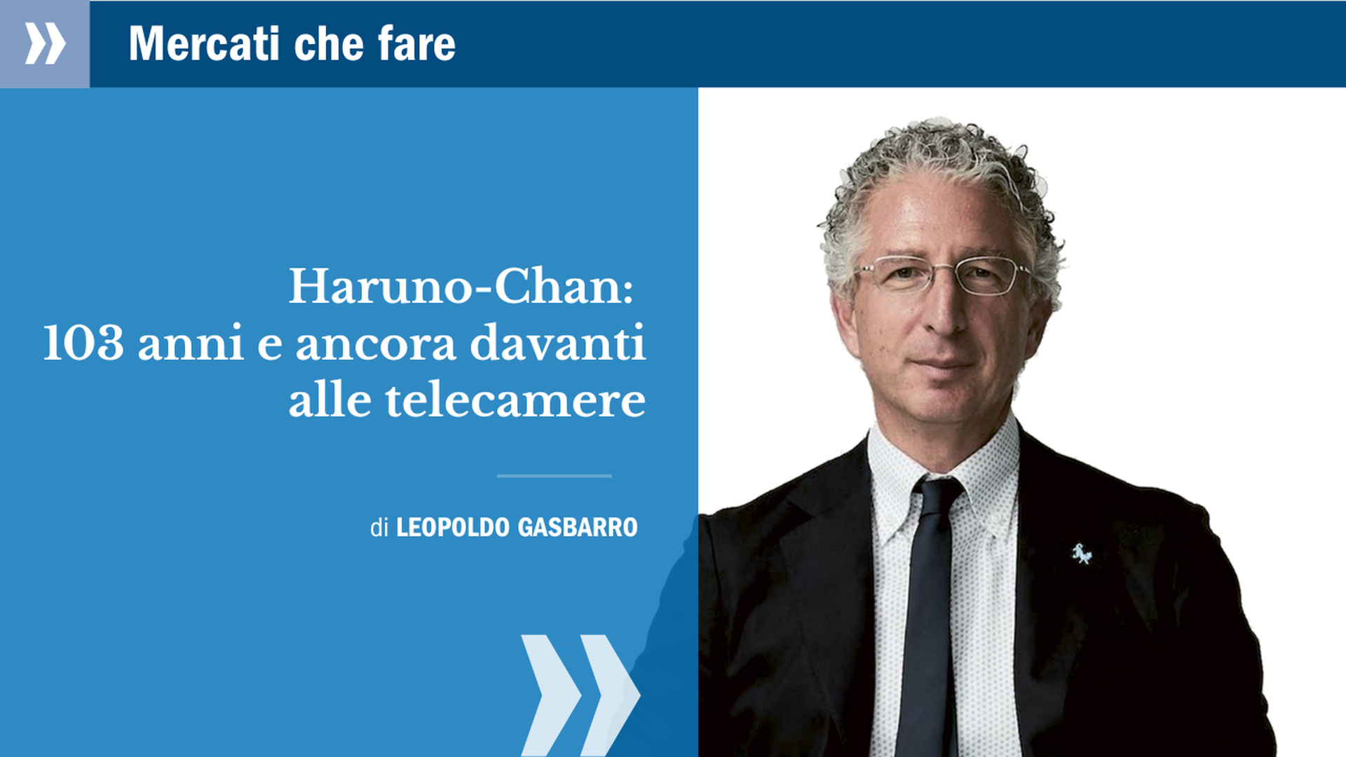 Haruno-Chan: 103 anni e ancora davanti alle telecamere