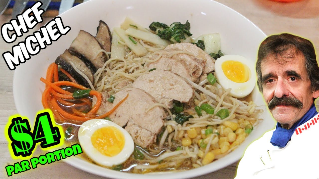 Un plat réconfortant : mon ramen au poulet