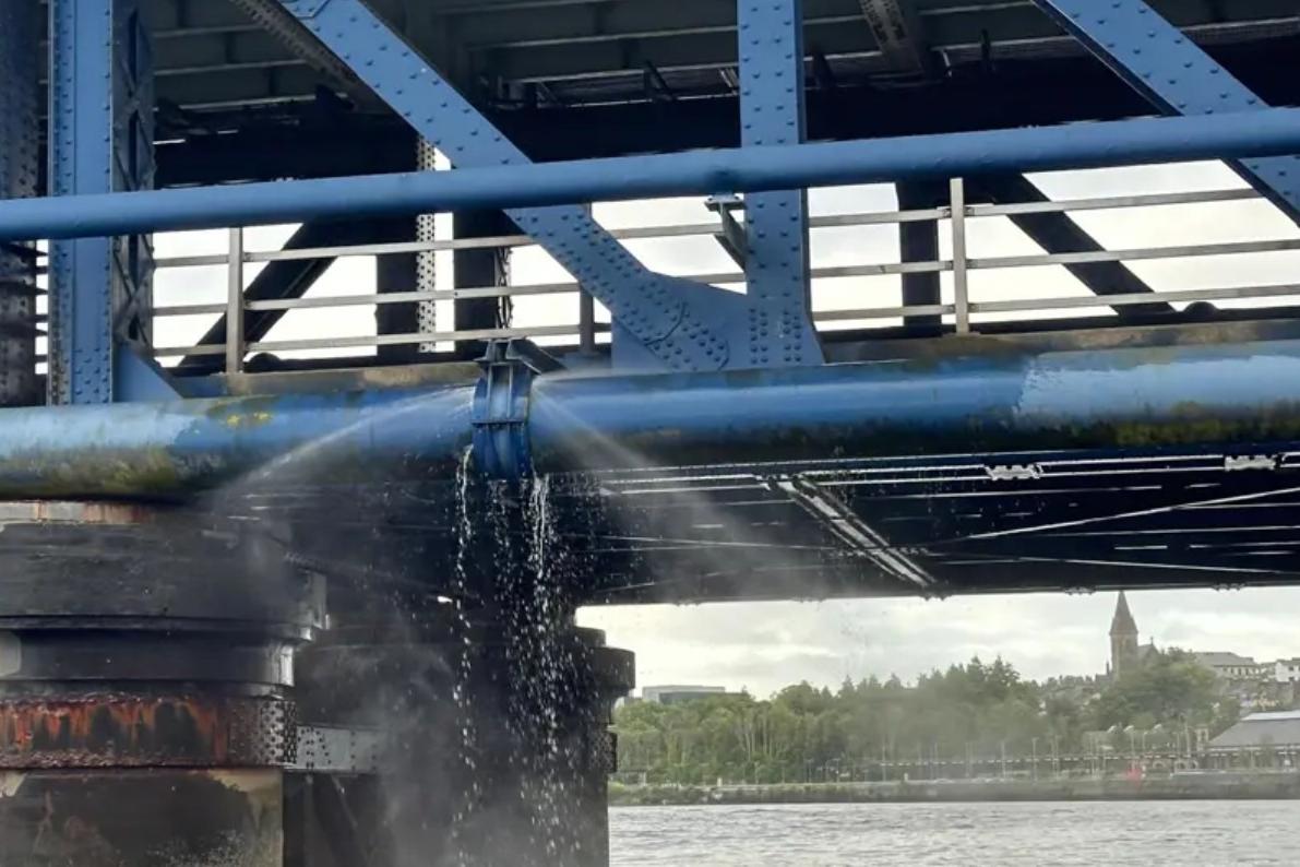 £2.5m works at Craigavon Bridge to protect Derry’s water supply for the ...