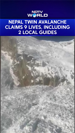 Nepal Avalanche | Twin Avalanches Kill 9 Climbers In Nepal, Including 2 ...