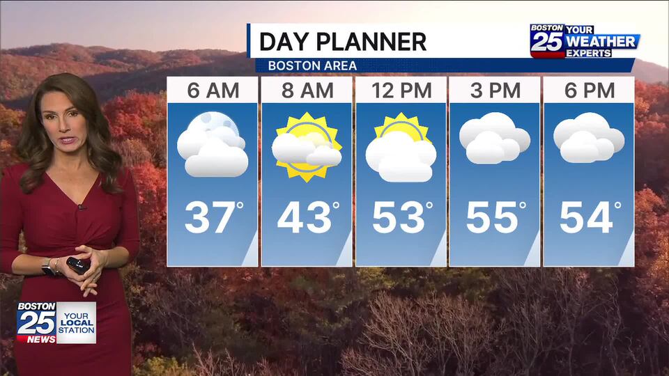 Boston 25 Wednesday morning weather