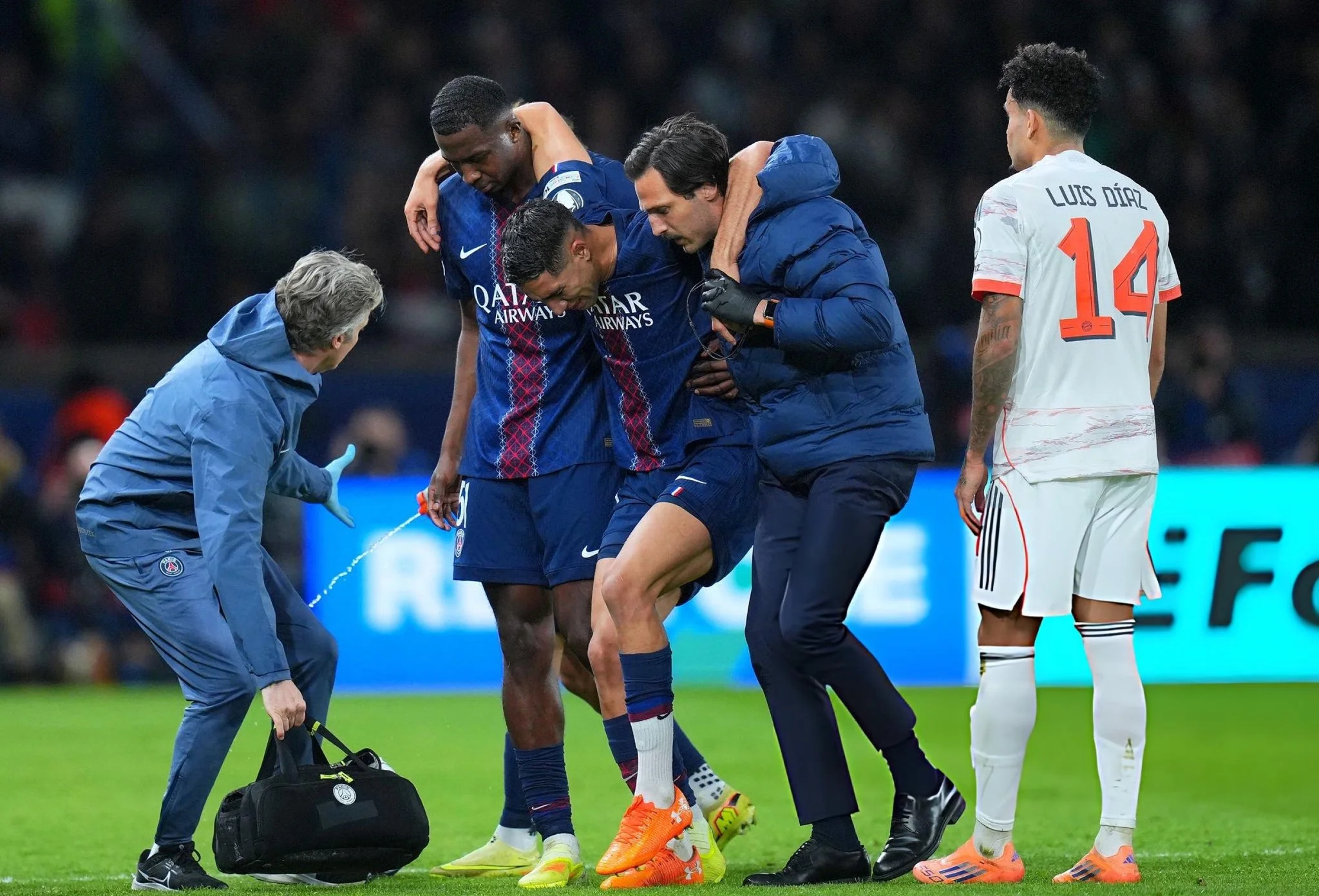 Poco antes de la CAN, Achraf Hakimi abandona el campo entre lágrimas ...