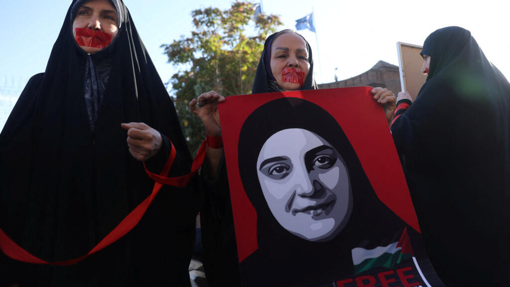 L'Iran annonce la libération de Mahdieh Esfandiari en France et son ...