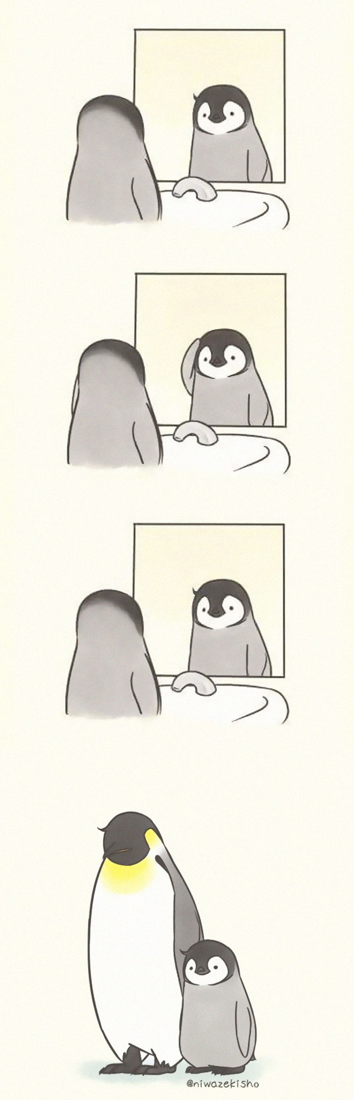 This Artist Draws Comics About A Little Penguin Who Fails At Basic Life ...