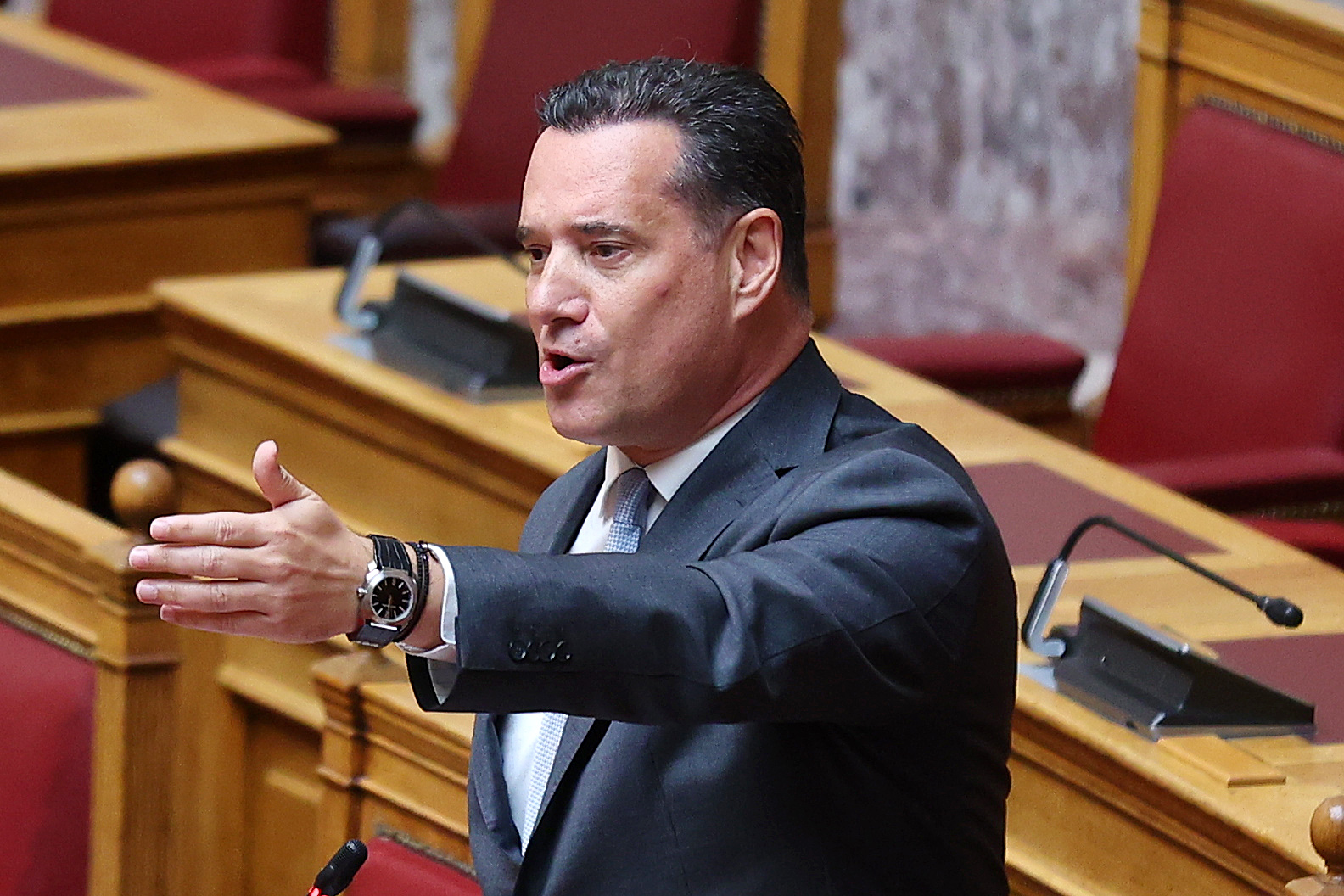 Άδωνις Γεωργιάδης: «Αποχωρώ κυρία Μαυραγάνη» – Το αιχμηρό σχόλιο για ...