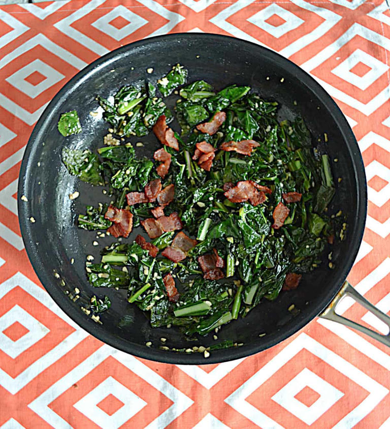 Sauteed Kale with Bacon