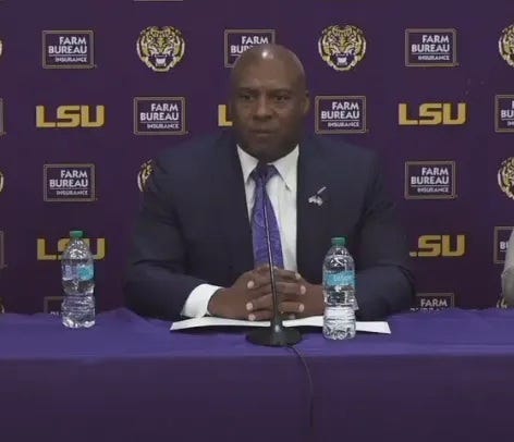 Verge Ausberry set to be named permanent LSU athletic director