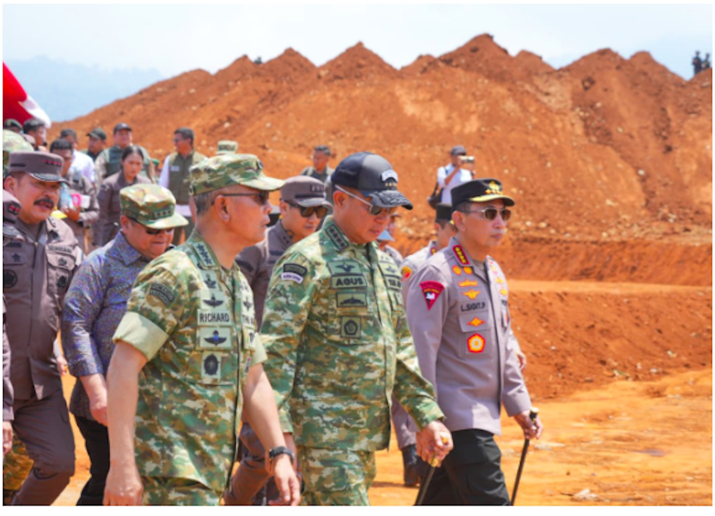 Panglima TNI Bersama Menhan RI Tinjau Lokasi Penertiban Tambang Nikel ...