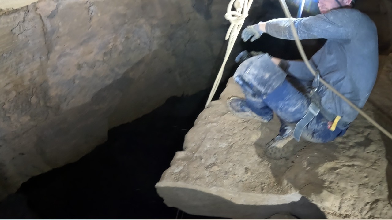 Moment A Caver Nearly Fell 200 Feet To His Death Caught On Camera