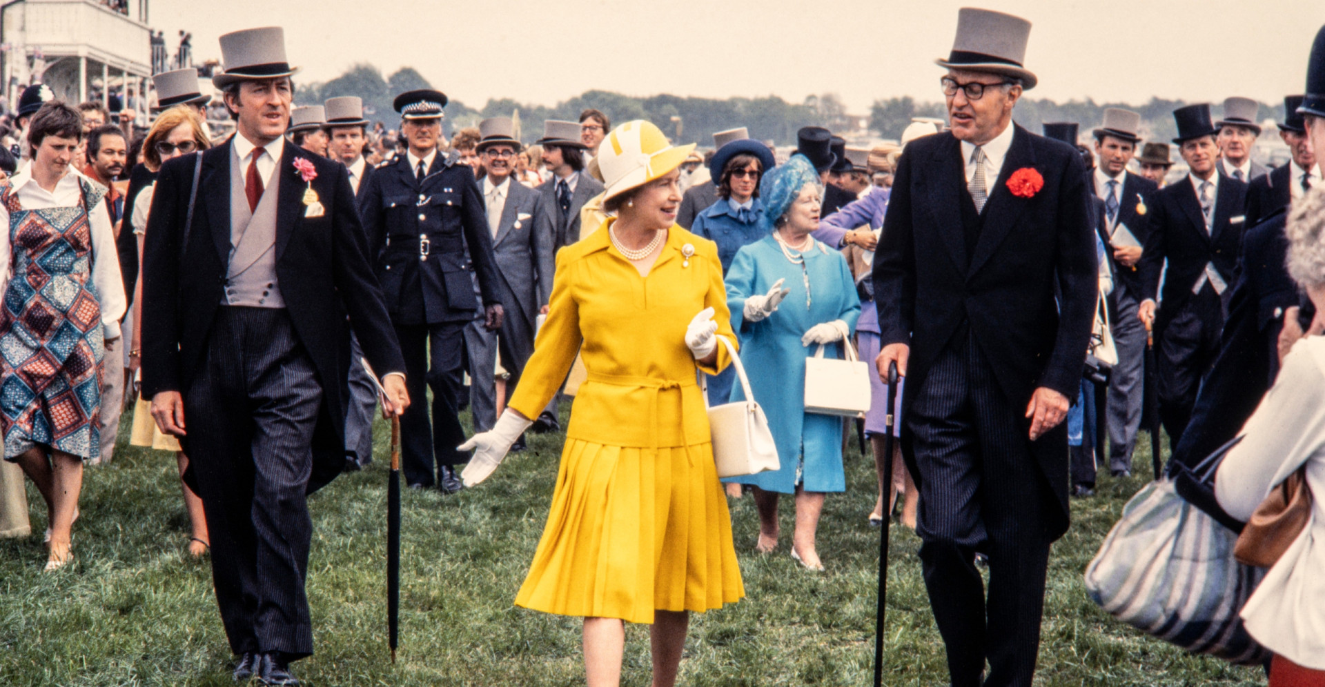 The late Queen Elizabeth's most colorful outfits through the decades