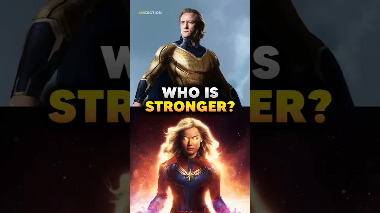Sentry vs Captain Marvel — Who’s Stronger? #sentry #captainmarvel #thunderbolts