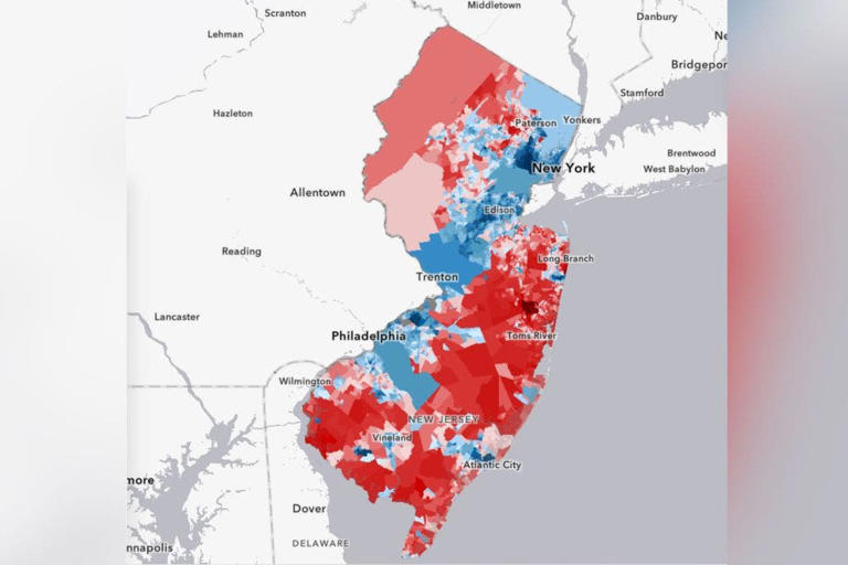New Jersey results map shows where Mikie Sherrill won election