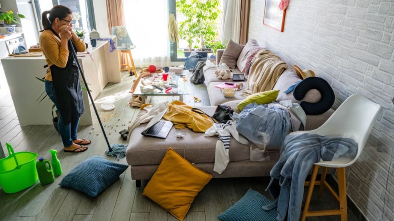 Why the mess keeps coming back no matter how much you clean