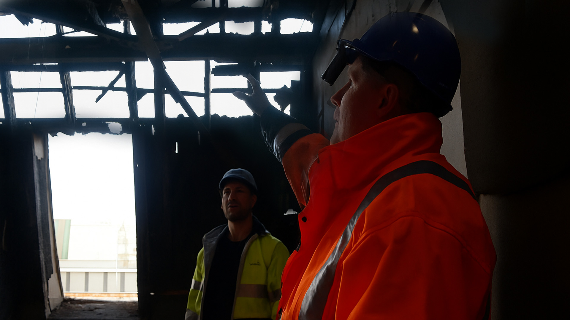 Emergency Scaffold Response After Residential Fire