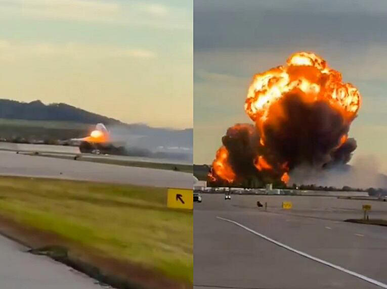 UPS Cargo Plane Crashes, Explodes During Takeoff