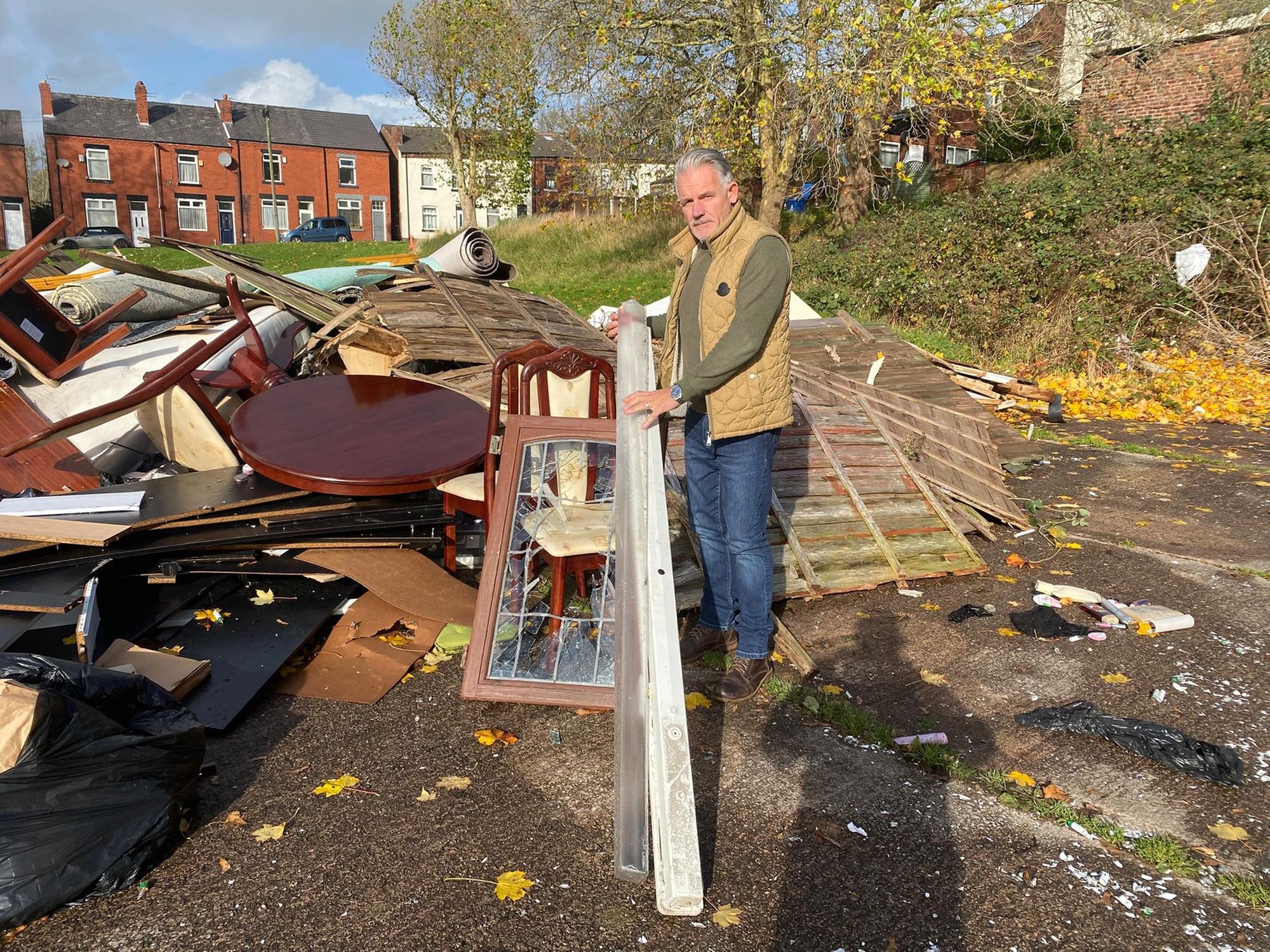Fear as potential bonfires become fly tipping hot-spots in locations ...