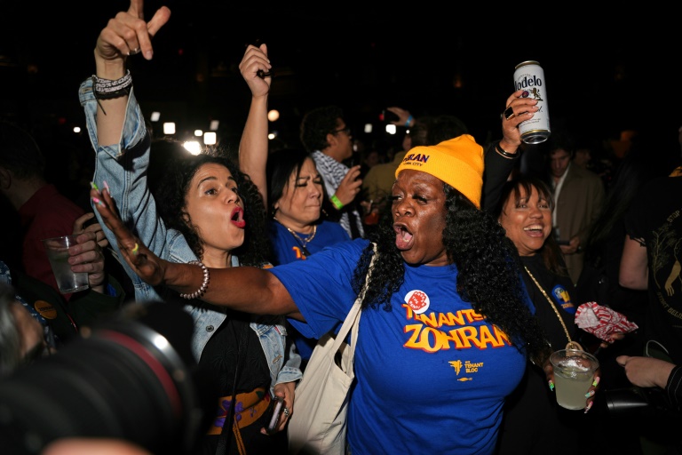 Champagne and cheers across New York as Mamdani soars to victory