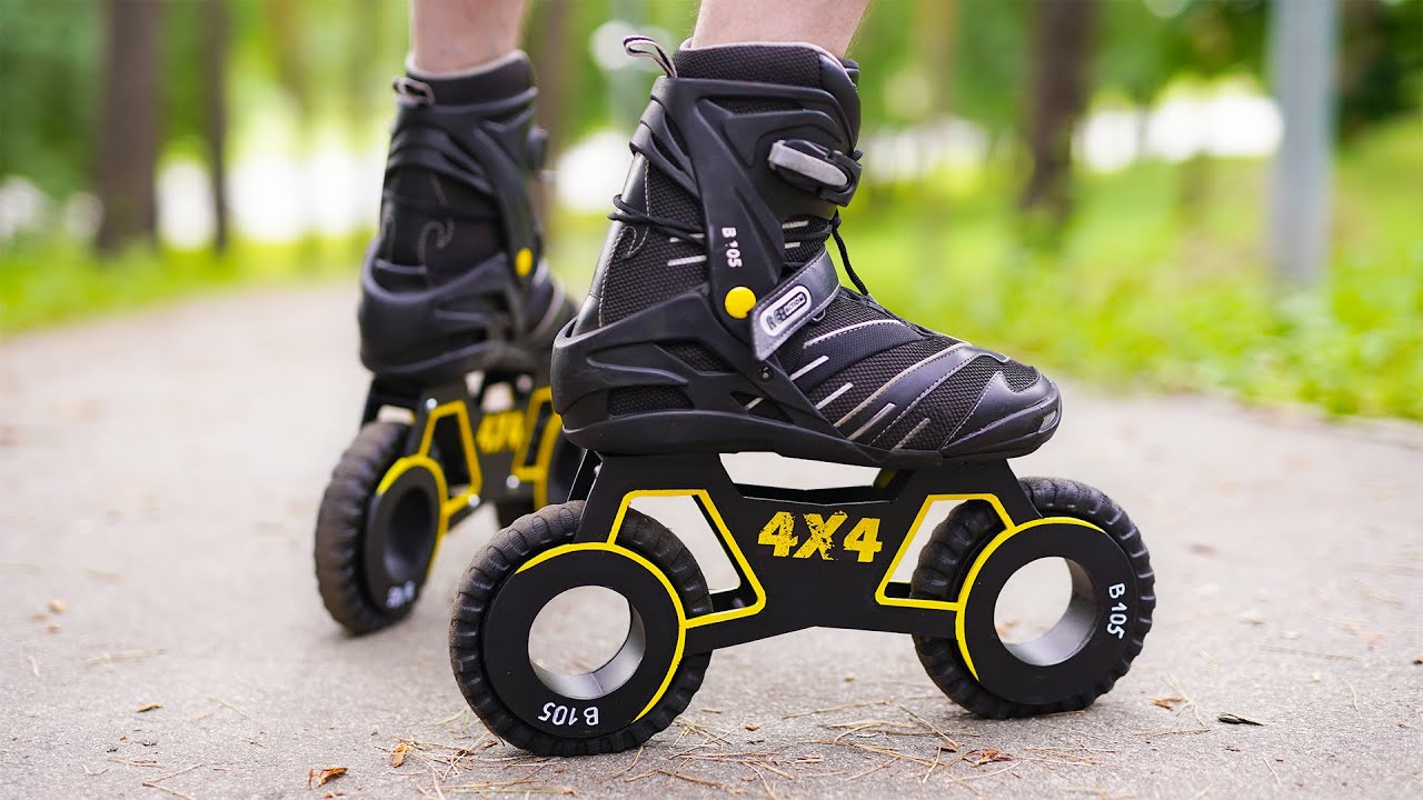 Ultimate DIY: Transforming rollerblades into off-road 4x4 beasts ...