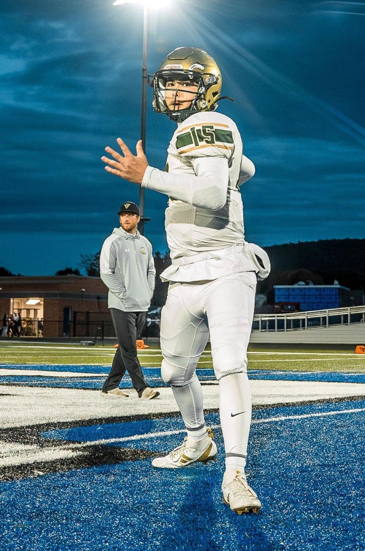 Vestal's Josh Kweller talks about his passing record and those who ...