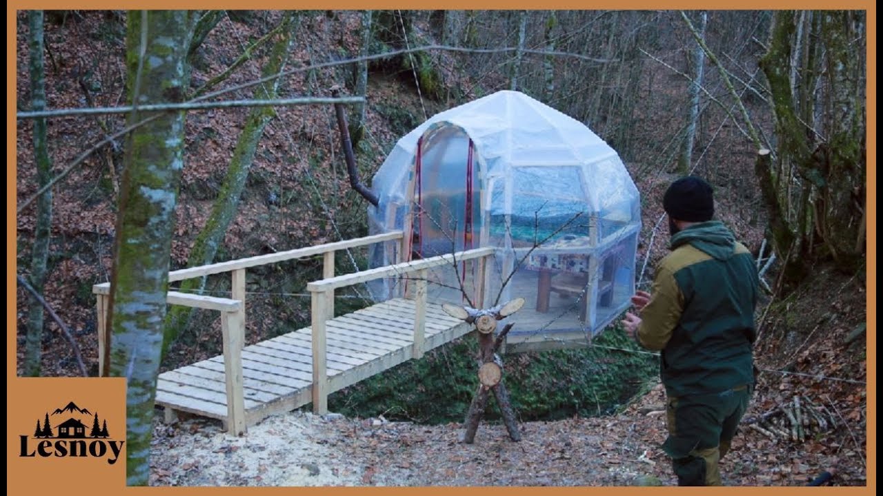 Winter DIY project: Building a unique house in the air step-by-step