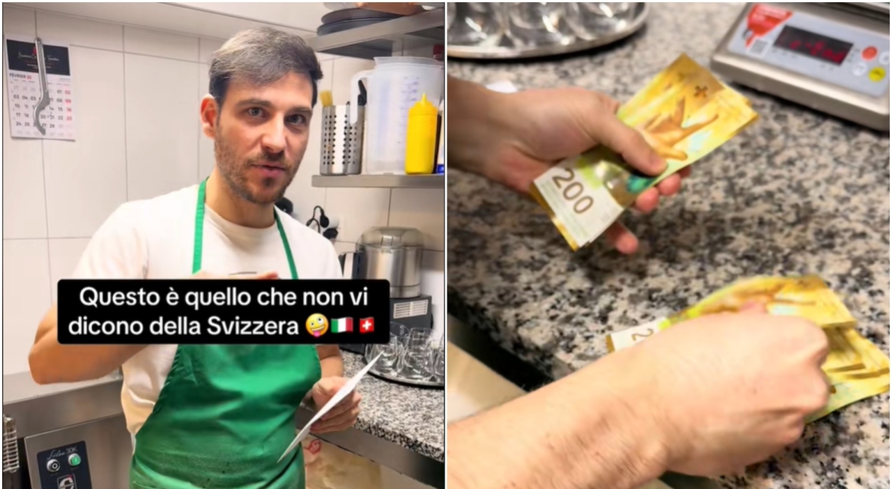 Pizzaiolo italiano in Svizzera mostra quanto guadagna solo con le mance ...