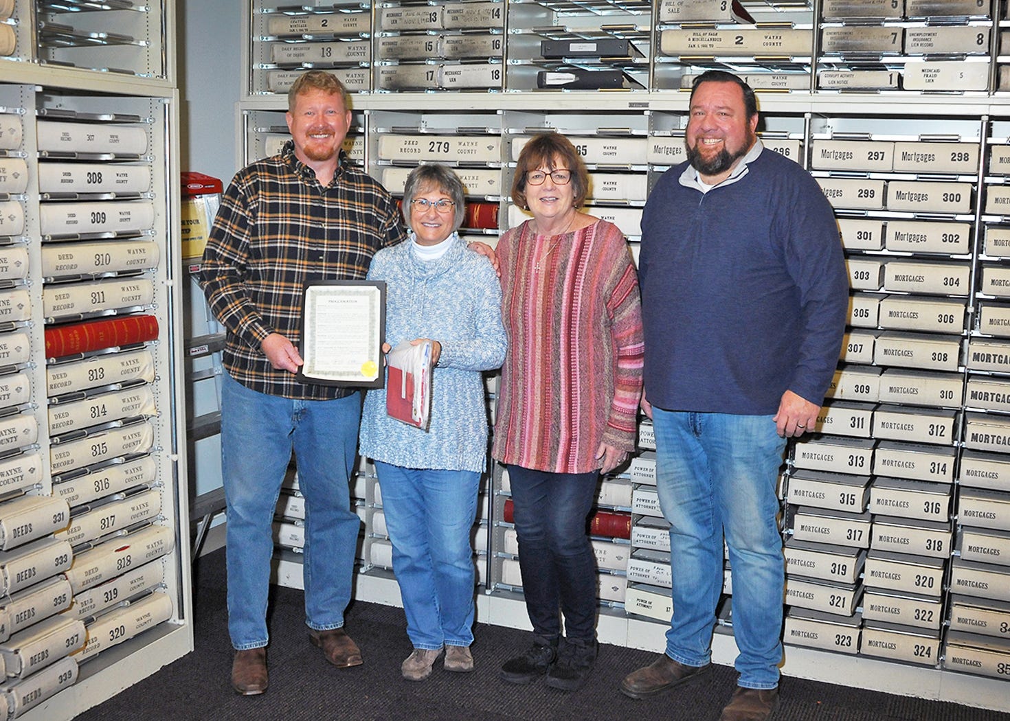 Wayne County Recorder’s Office veteran steps down after 30 years