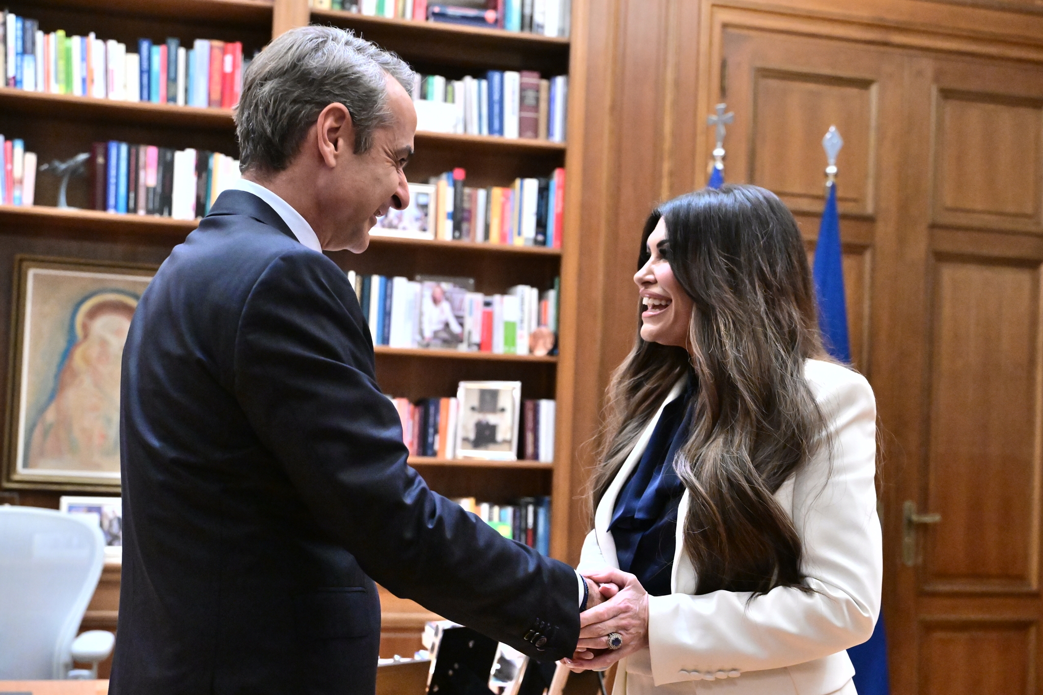 Συνάντηση Κ. Μητσοτάκη - Γκιλφόιλ με την Ενέργεια στο επίκεντρο