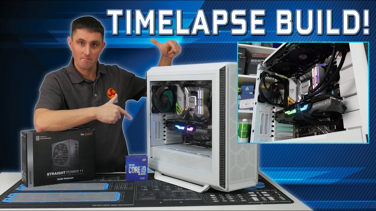 be quiet! Silent Base 802 timelapse build